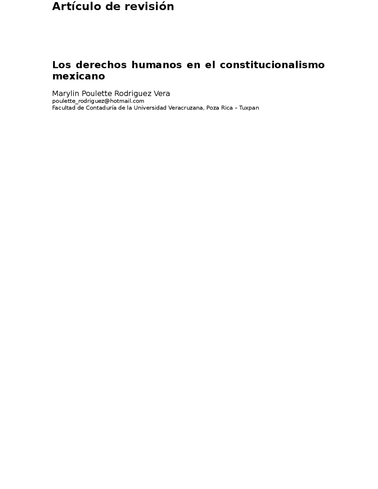 Los Derechos Humanos Docsity