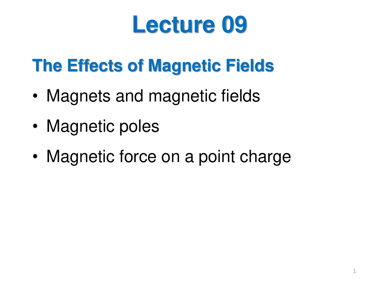 Lezione 9 Physics 2 Politecnico di Torino - Docsity