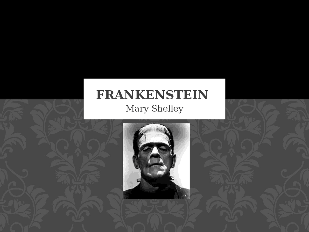 Presentazione libro Frankenstein - Docsity