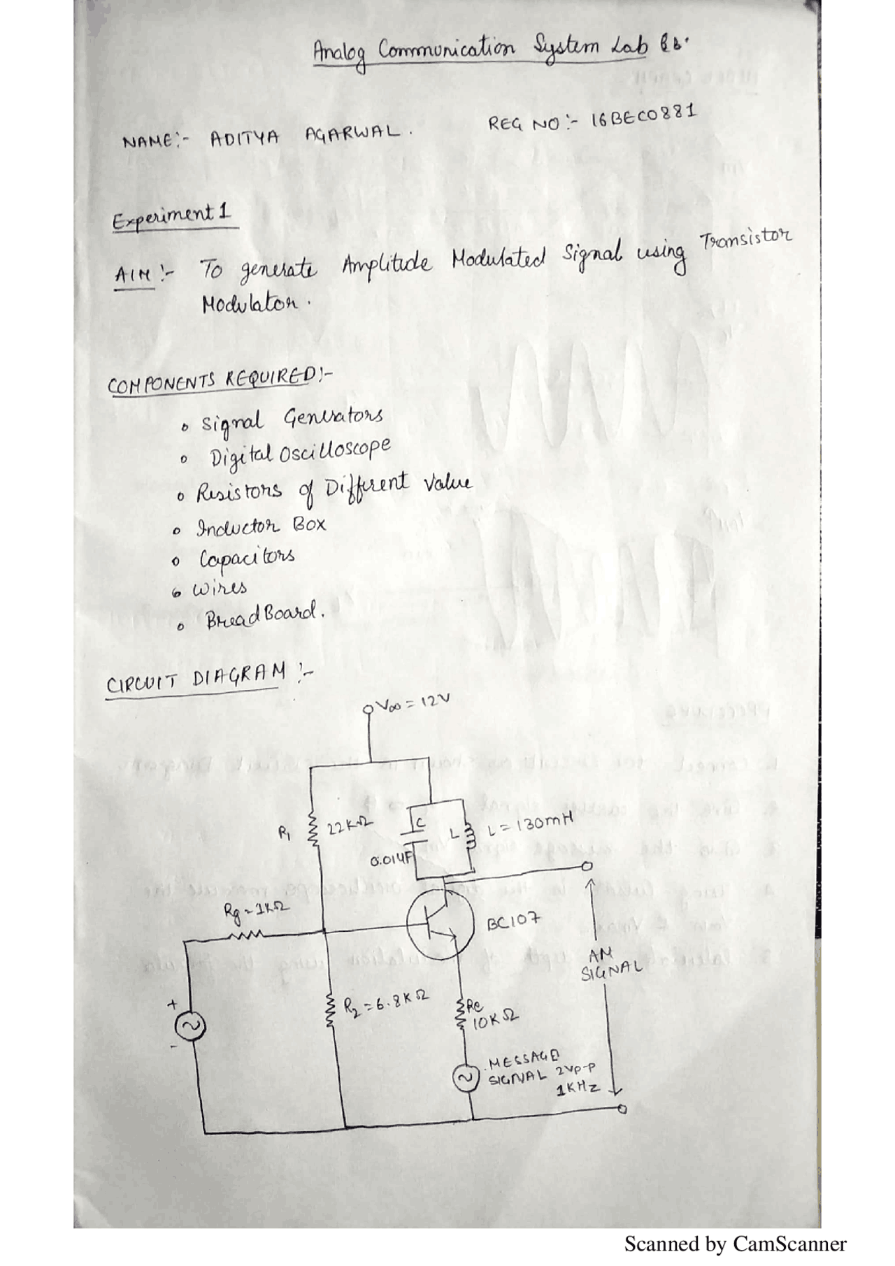Analog And Electronic System Docsity