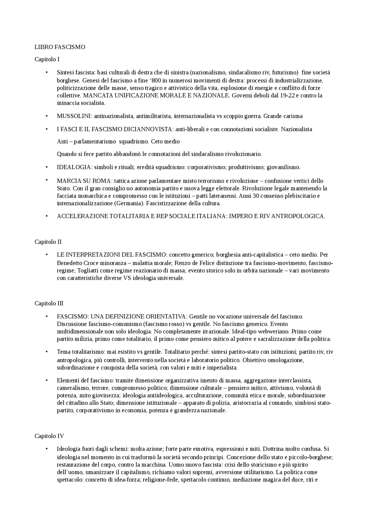 Libro Emilio Gentile Il Fascismo Docsity