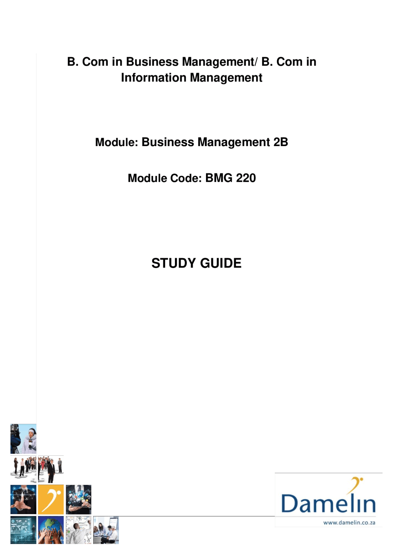 Business Management 2B - 2018 Study Guide.pdf - Docsity