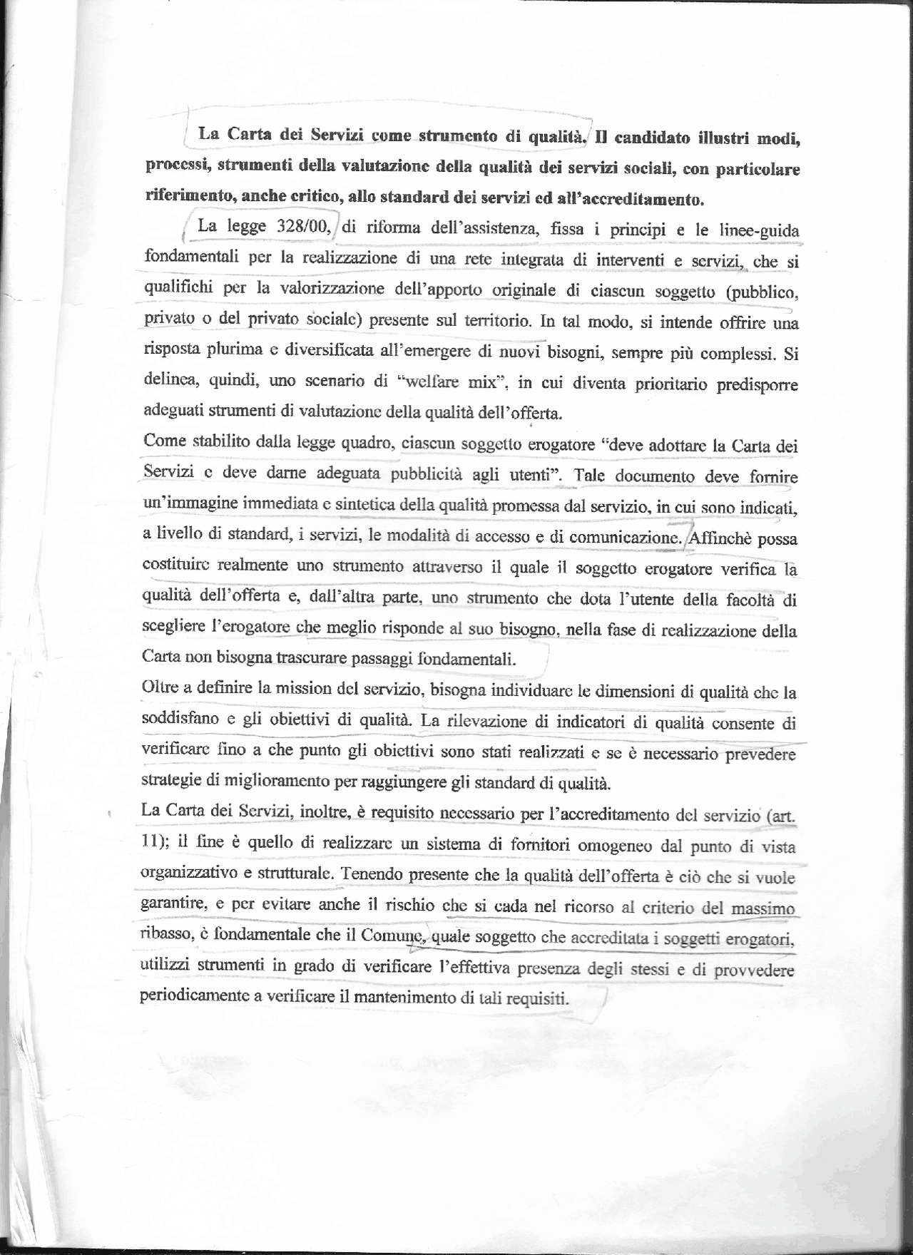 Riassunti Esame Di Stato Assistente Sociale Docsity