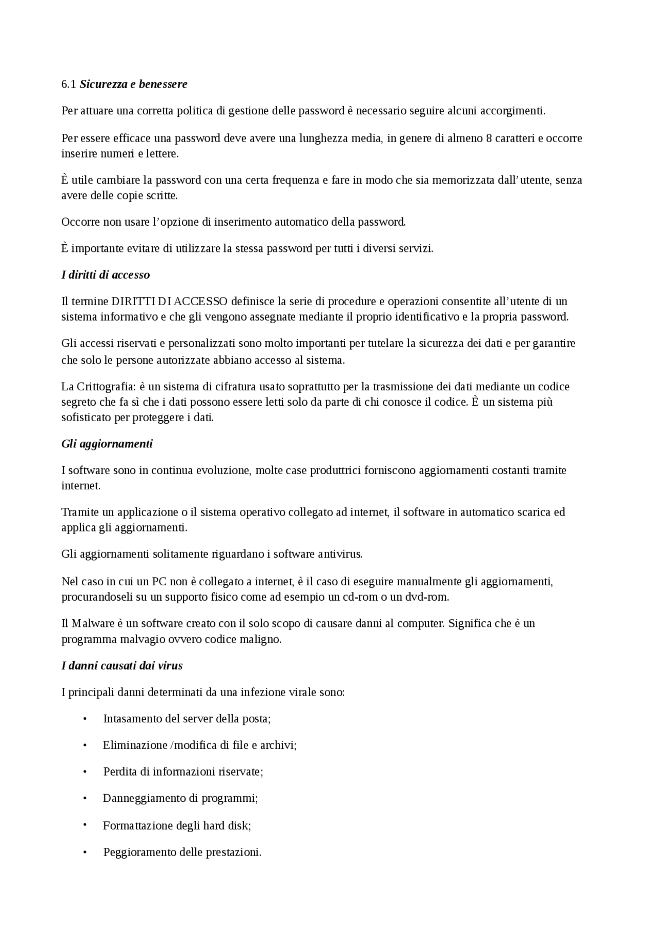 Informatica Ecdl Base Dispense Docsity