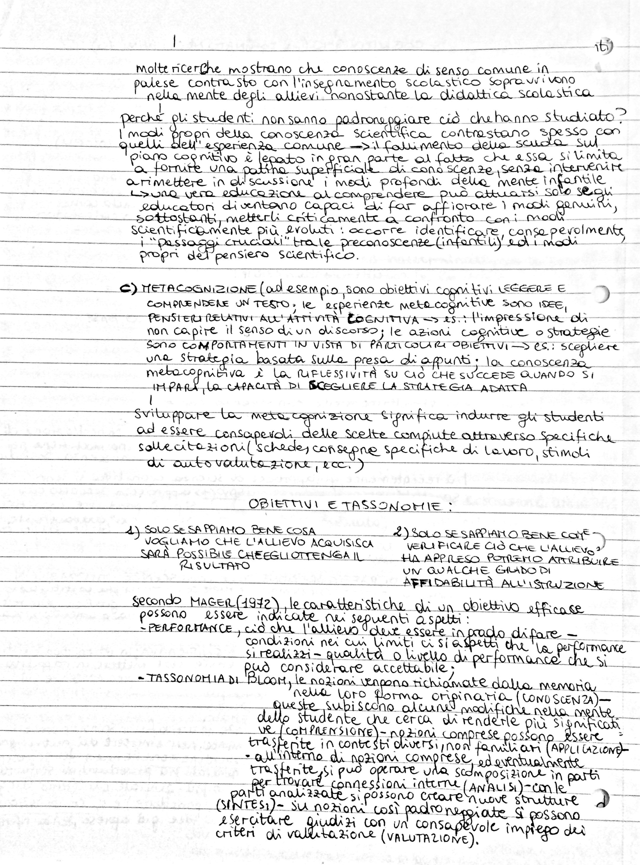 Didattica Generale Appunti Manuali Docsity