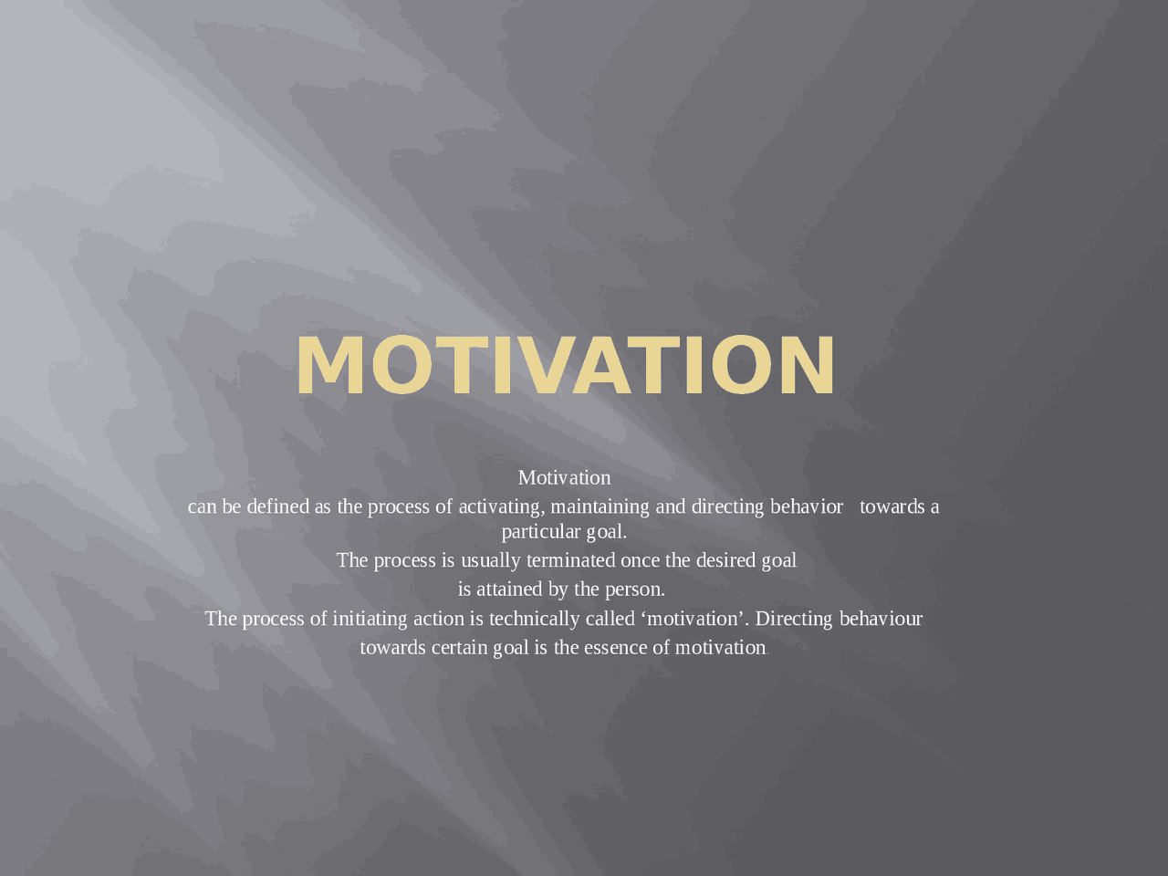 Personality and motivation notes - Docsity