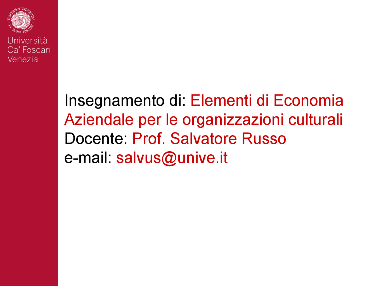 Lezione 1 Introduzione Docsity