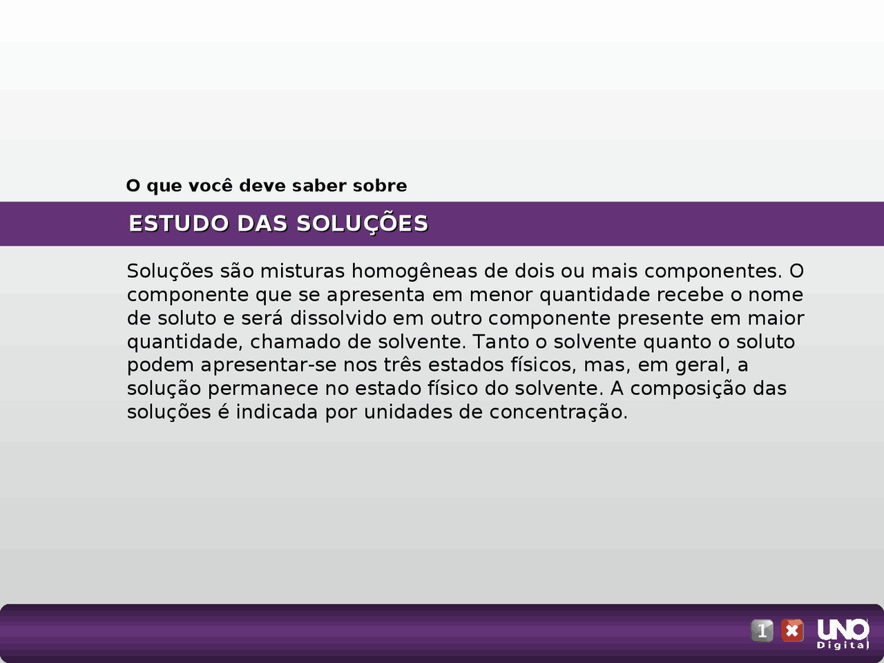 Solubilidade De SoluÇÕes Slides Química Docsity