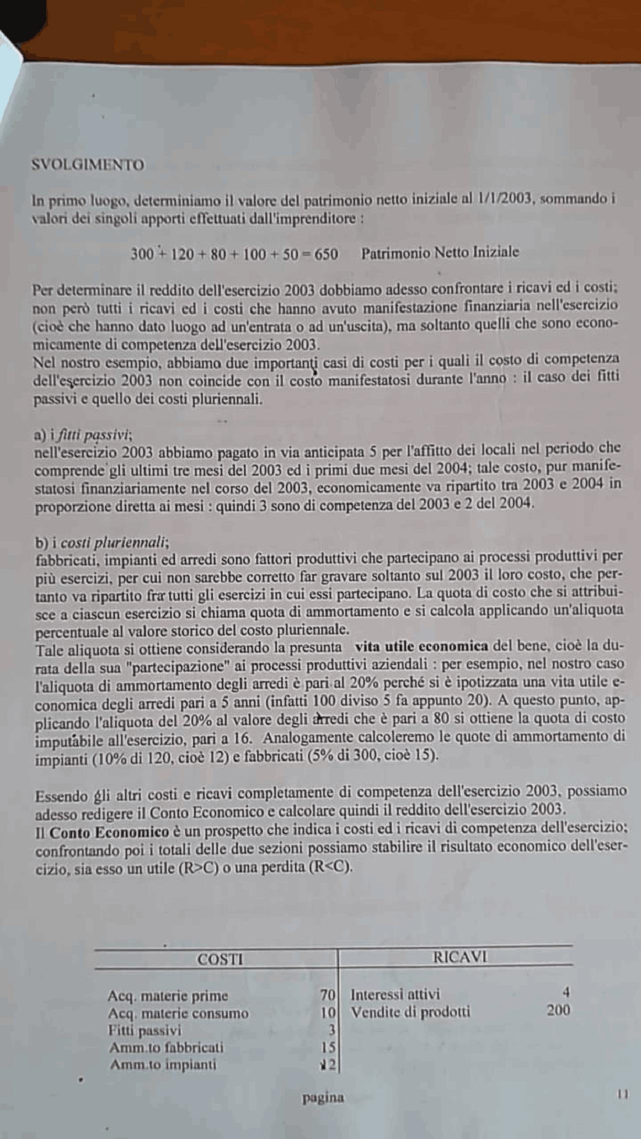 Appunti Di Ragioneria Generale Docsity