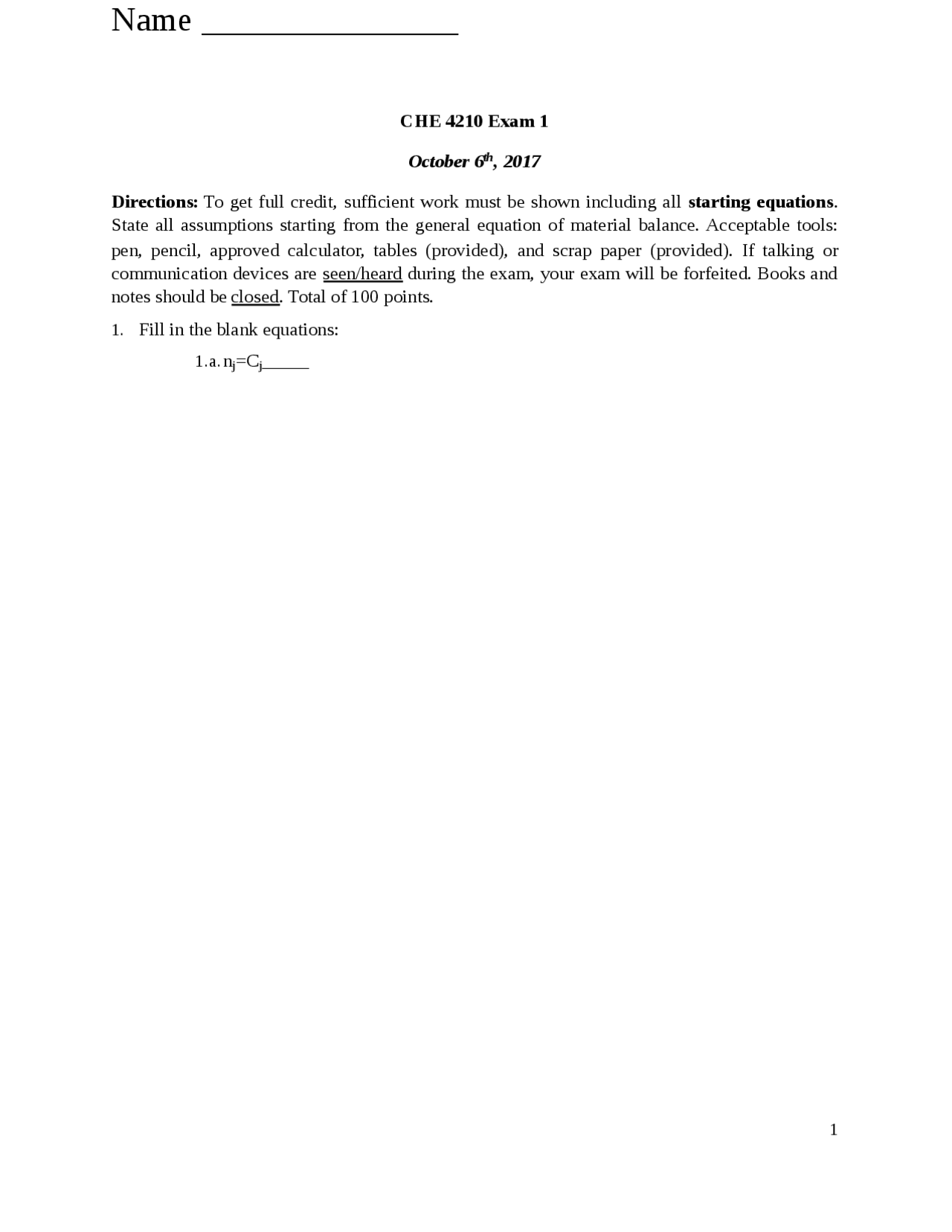 Process Design For Chemical Engineers Docsity