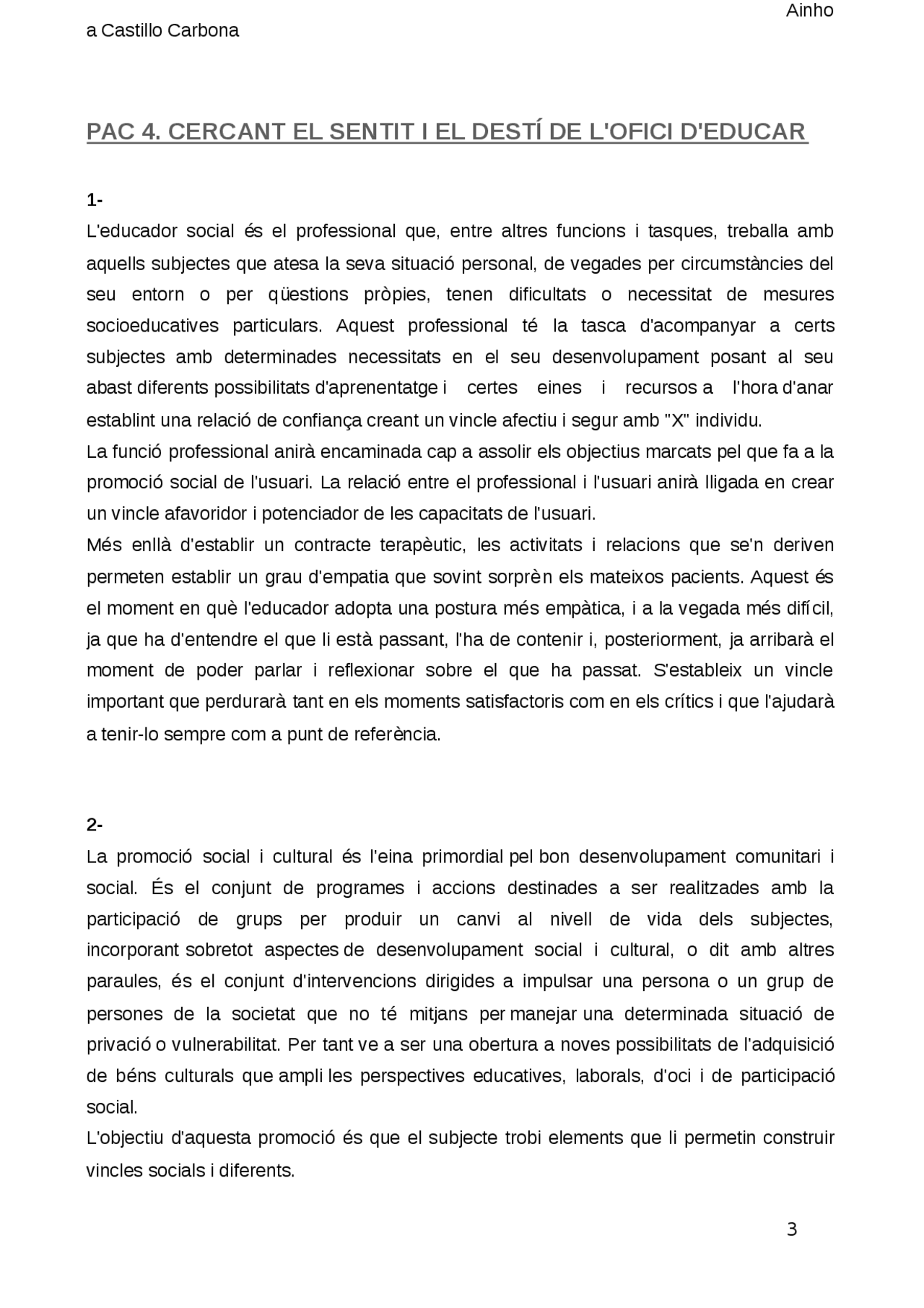 PrÀctica 4 De Lassignatura PrÀcticum Iii De La Uoc Ejercicios De