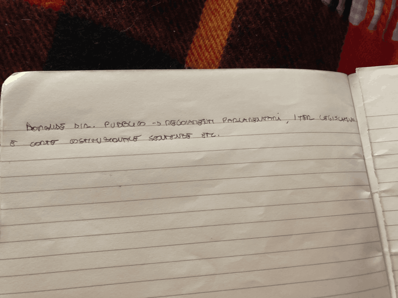 Domande Diritto Pubblico Docsity