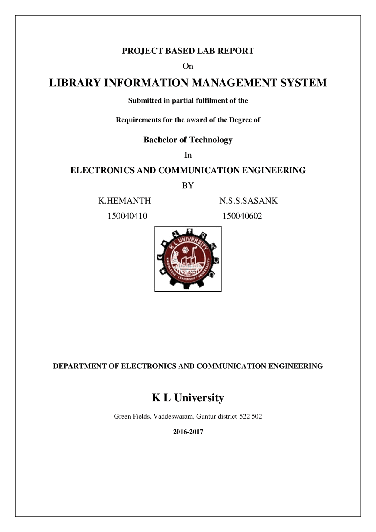 Library information system | Study Guides, Projects, Research Java ...