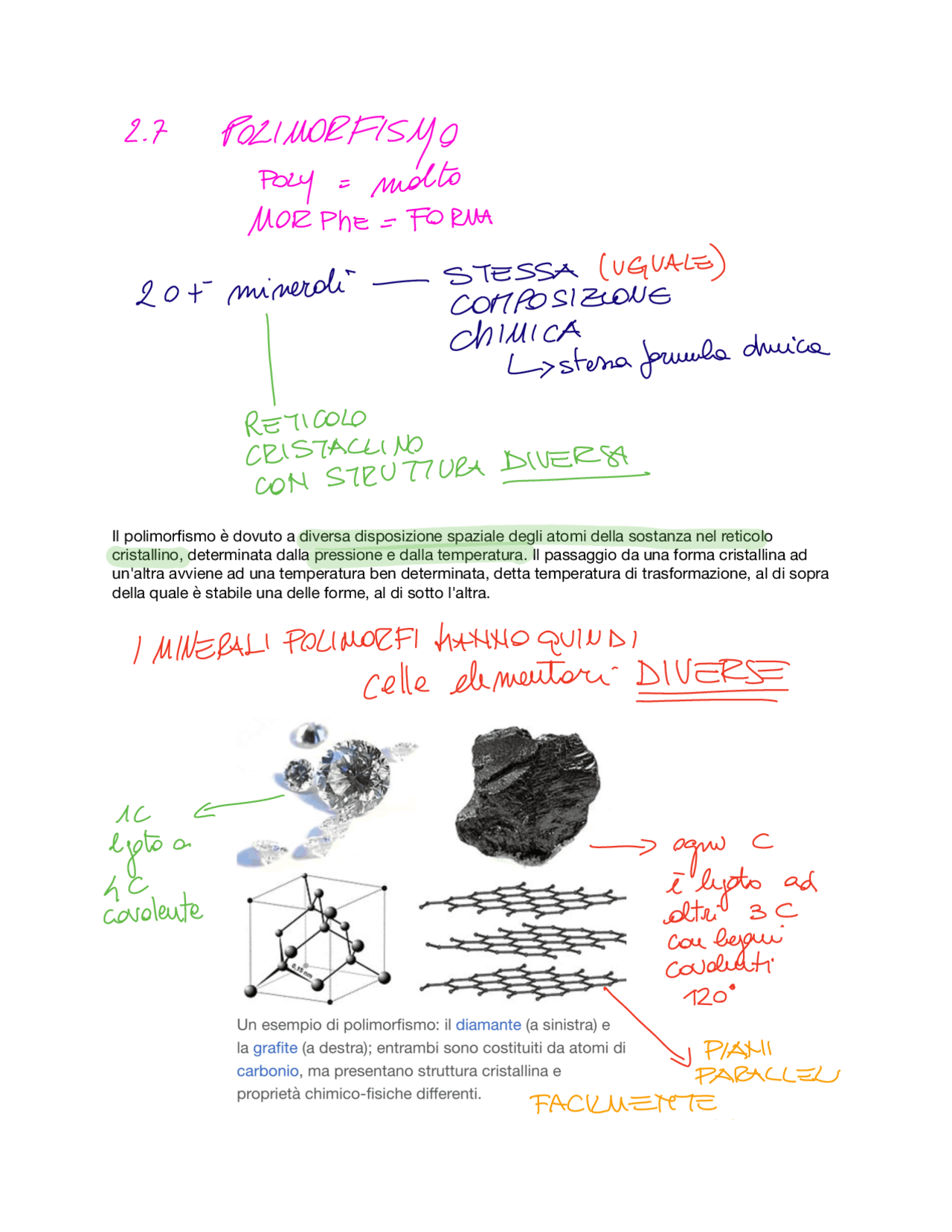 Minerali E Rocce Approfondimento Docsity