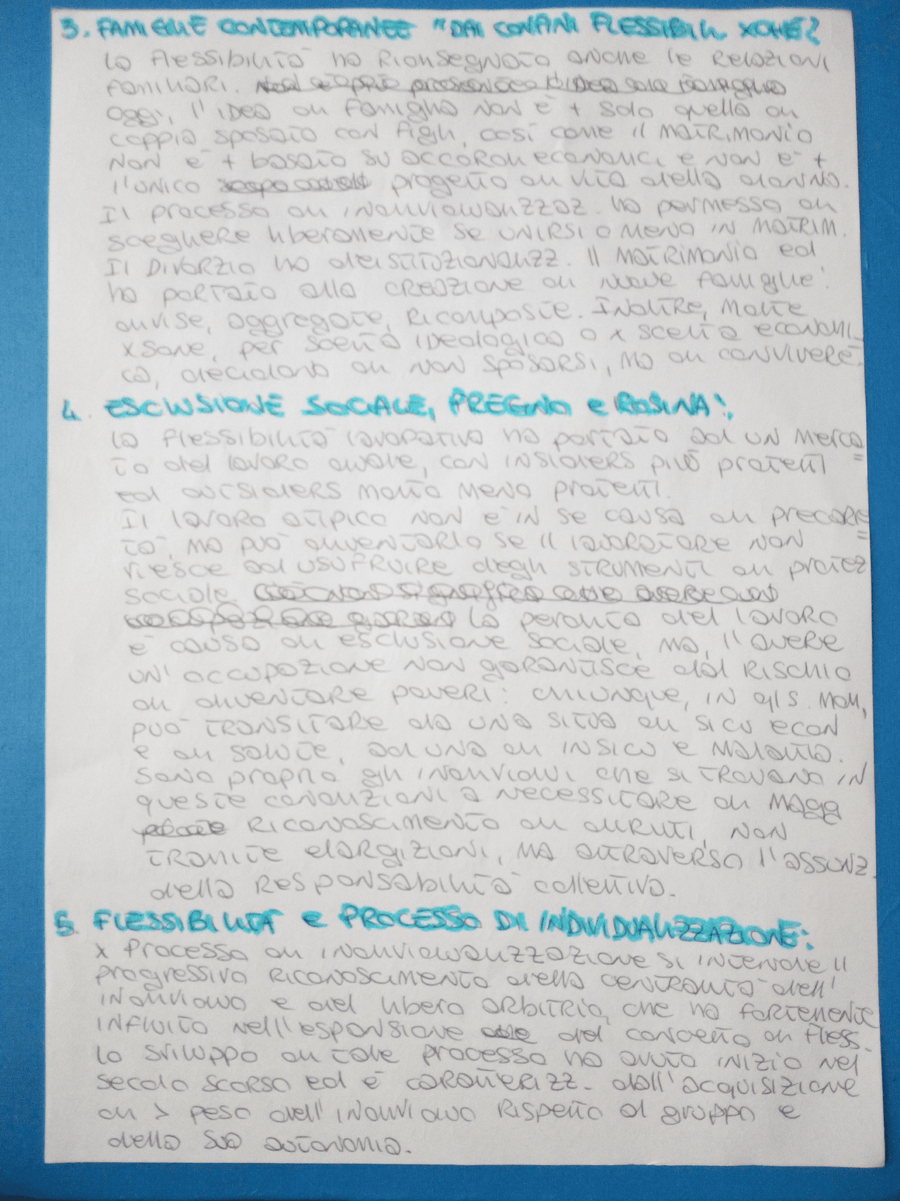 Esame Processi Culturali E Politiche Sociali Docsity
