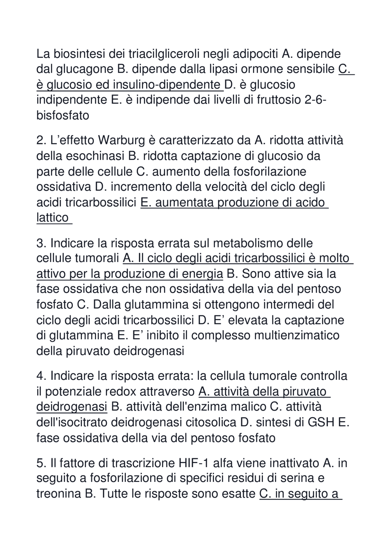 Bioinformatica Esame Biotecnologie Mediche Docsity