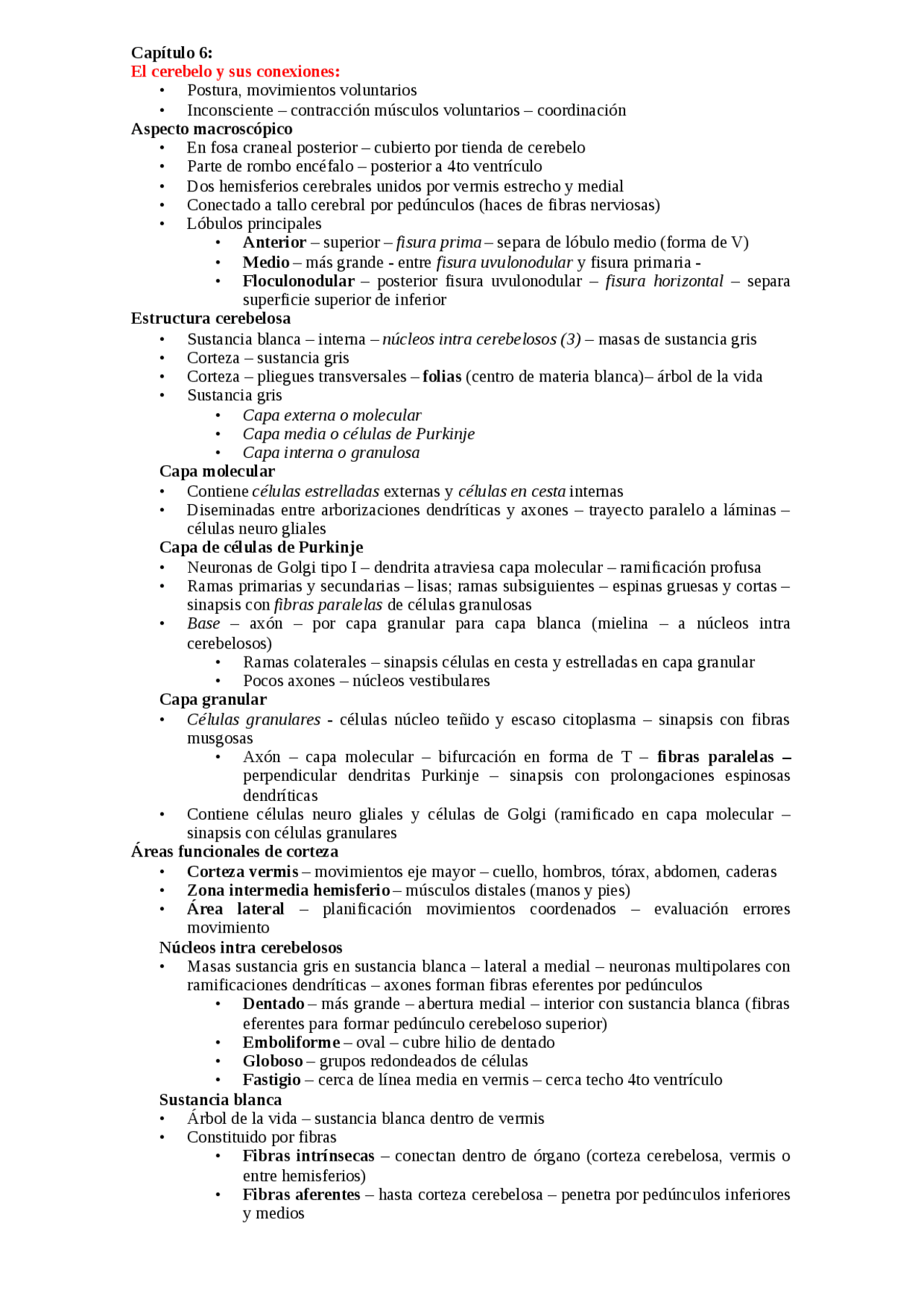 Neuroanatomía De Snell Resúmenes Docsity