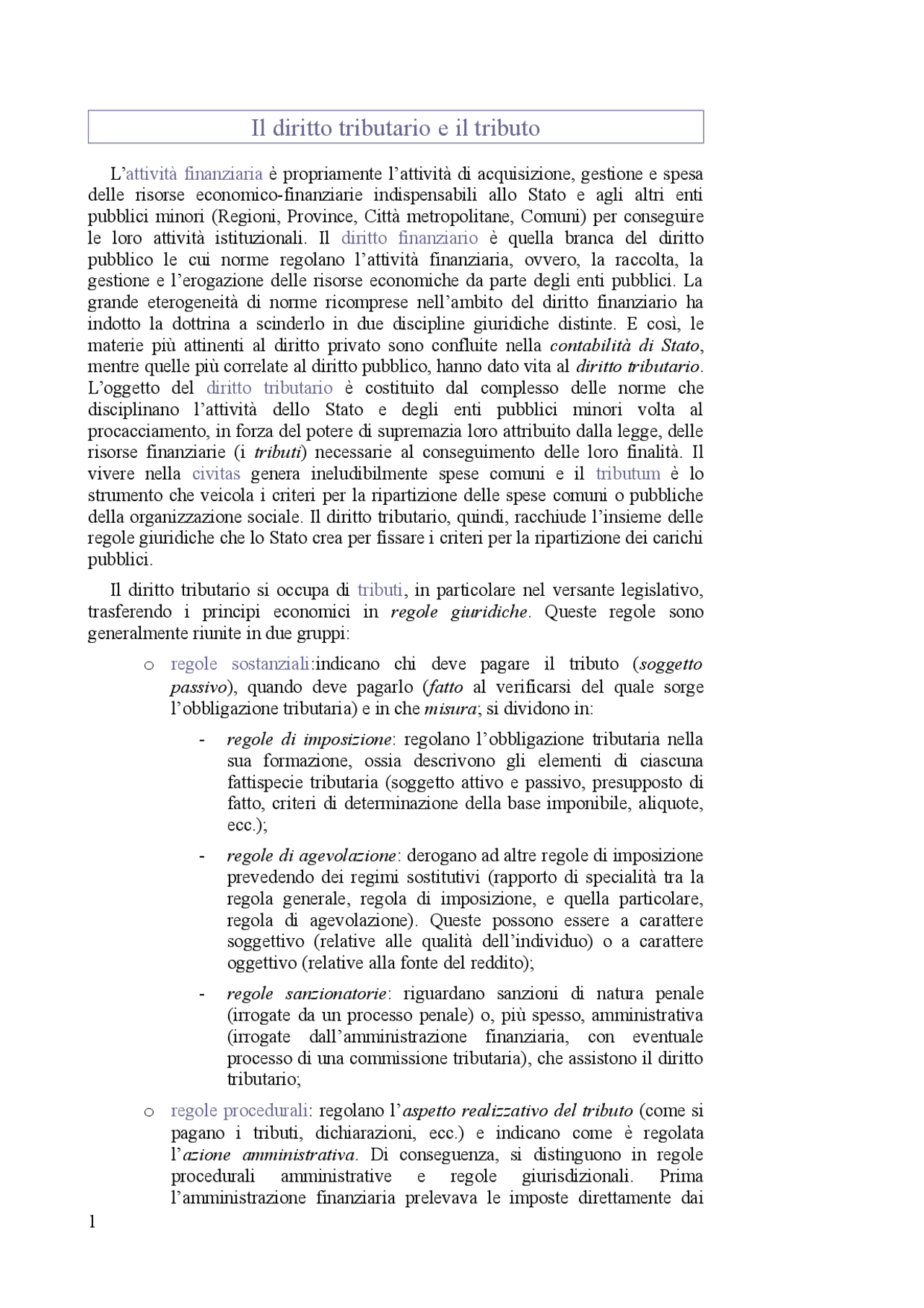 Tributario Falsitta Docsity