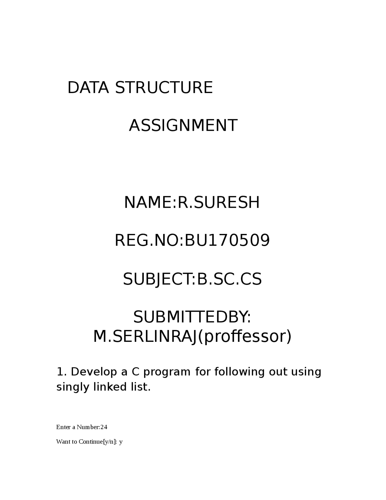 Data Structure Algorithm Docsity 2768
