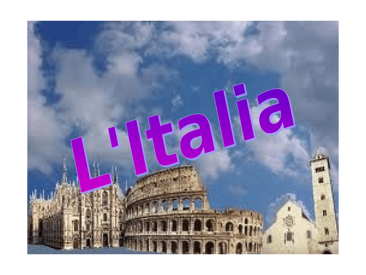 Presentazione Power Point Italia Guide Progetti E Ricerche Di