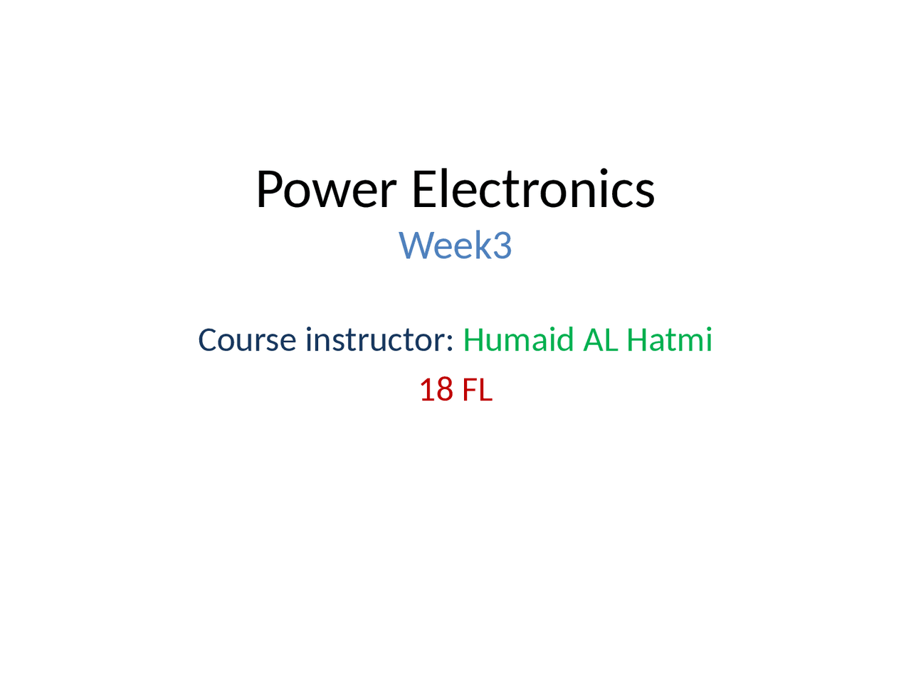 Week3 1 Pptx Power Electroinc Docsity