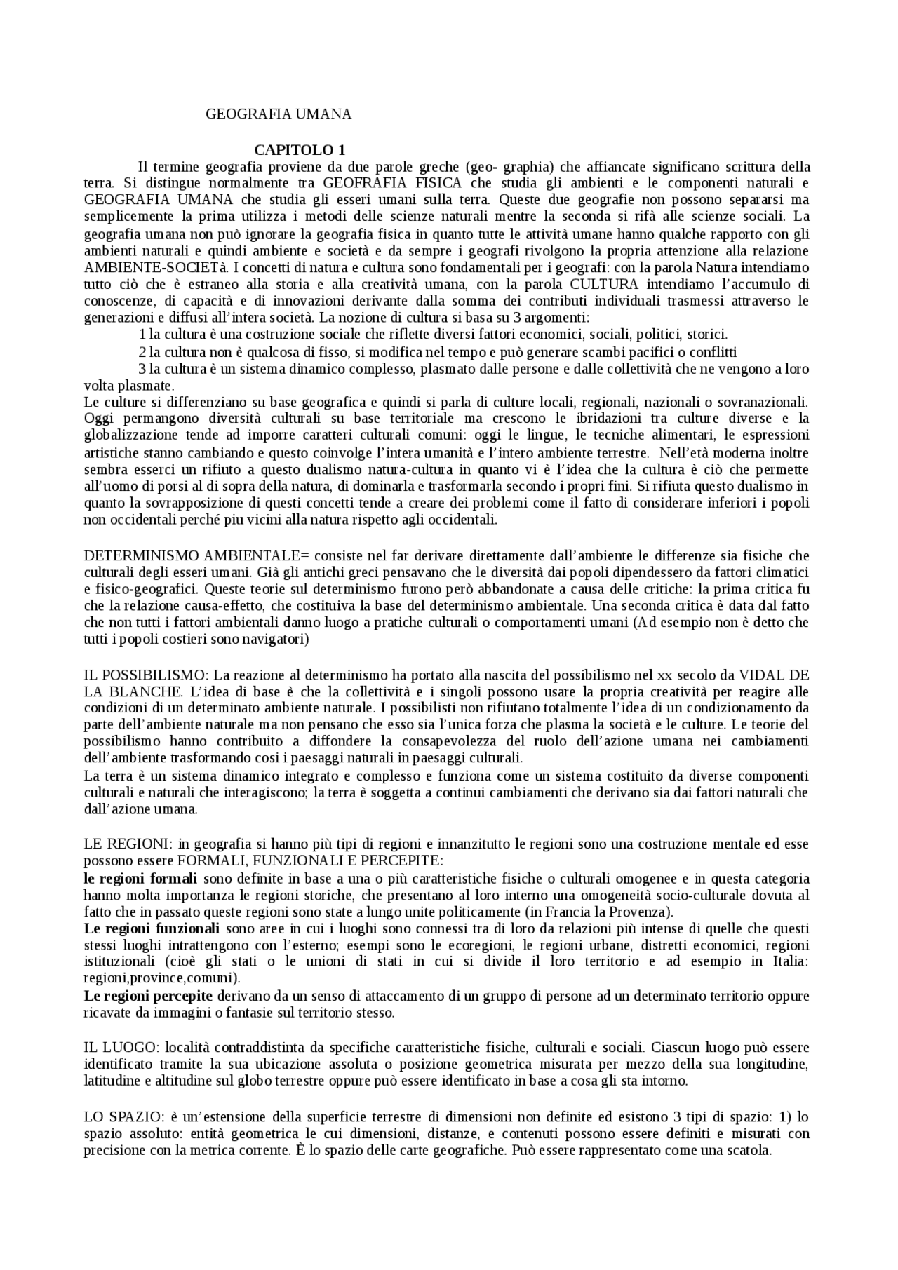 Geografia Umana Un Approccio Visuale Utet Editore Docsity