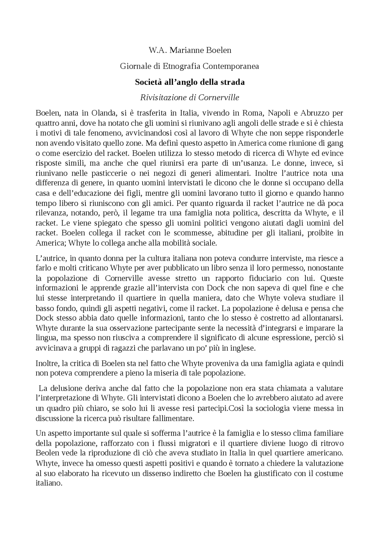 Metodi E Tecniche Della Ricerca Sociale Docsity