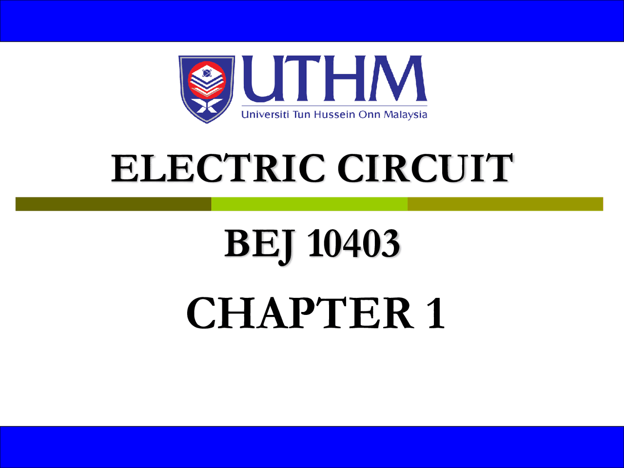 ENERGY STORAGE ELEMENTS part 1 - Docsity