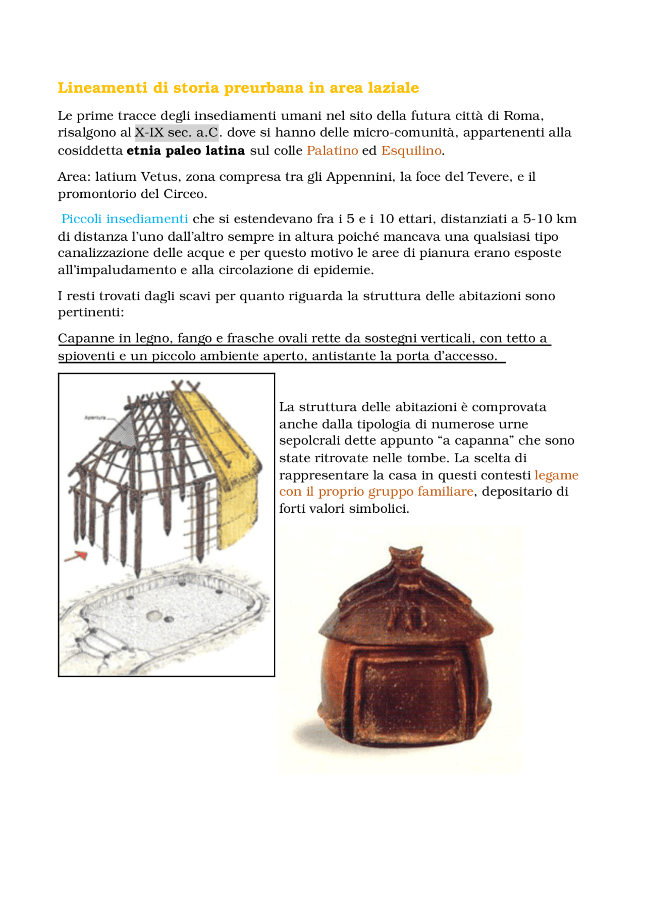 Parte Prima Storia Romana I Docsity