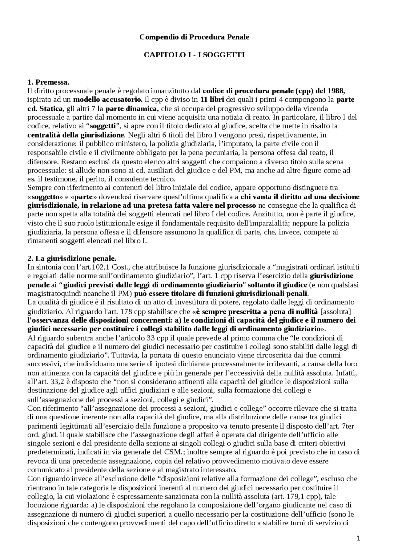 Conso Grevi Diritto Penale Docsity