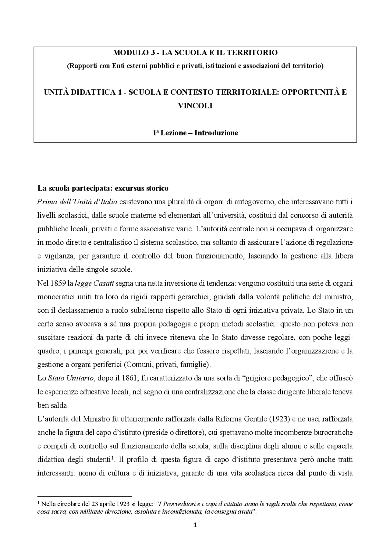 Master In Filosofia E Scienze Umane Docsity