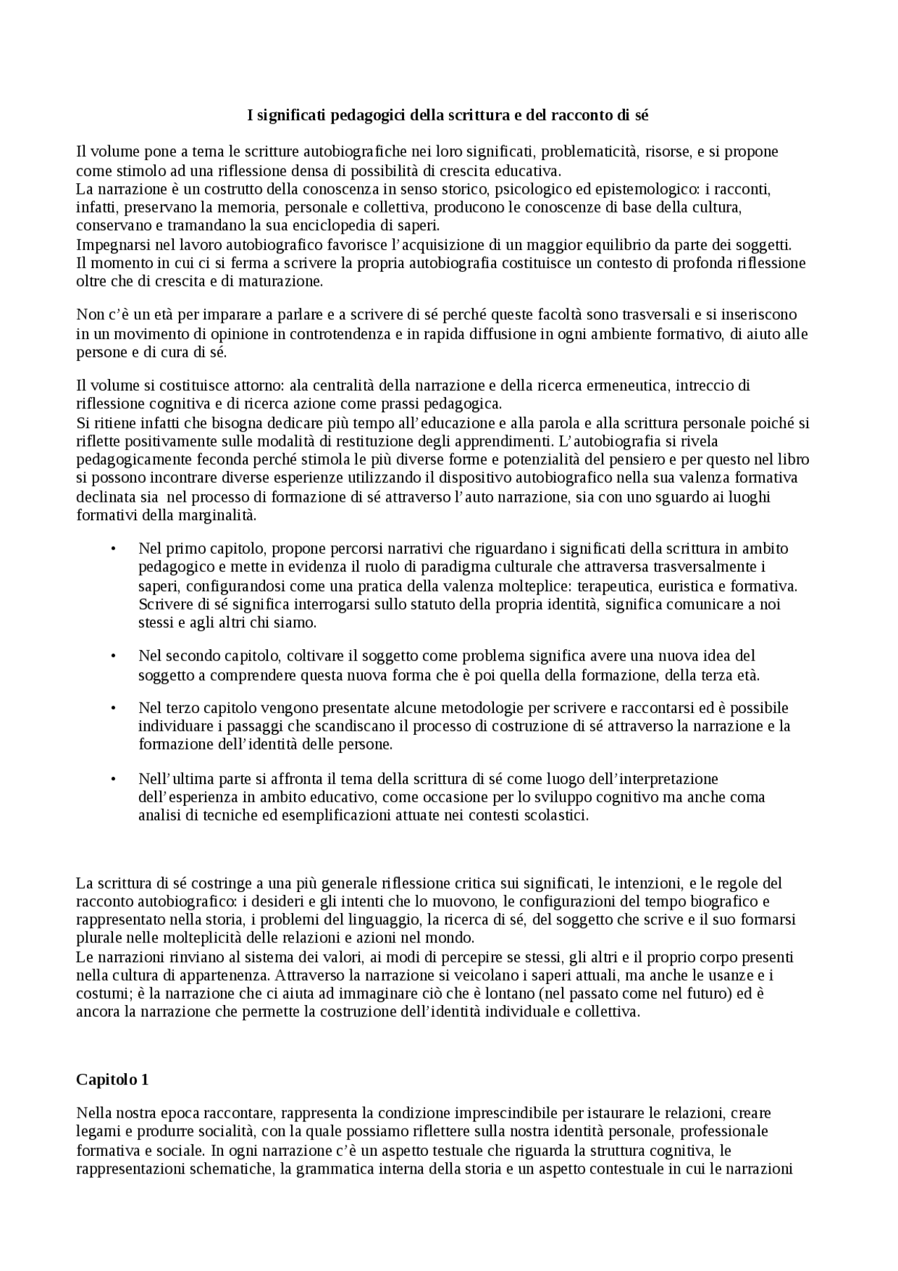 Riassunti Teorie Dei Processi Comunicativi E Formativi Docsity