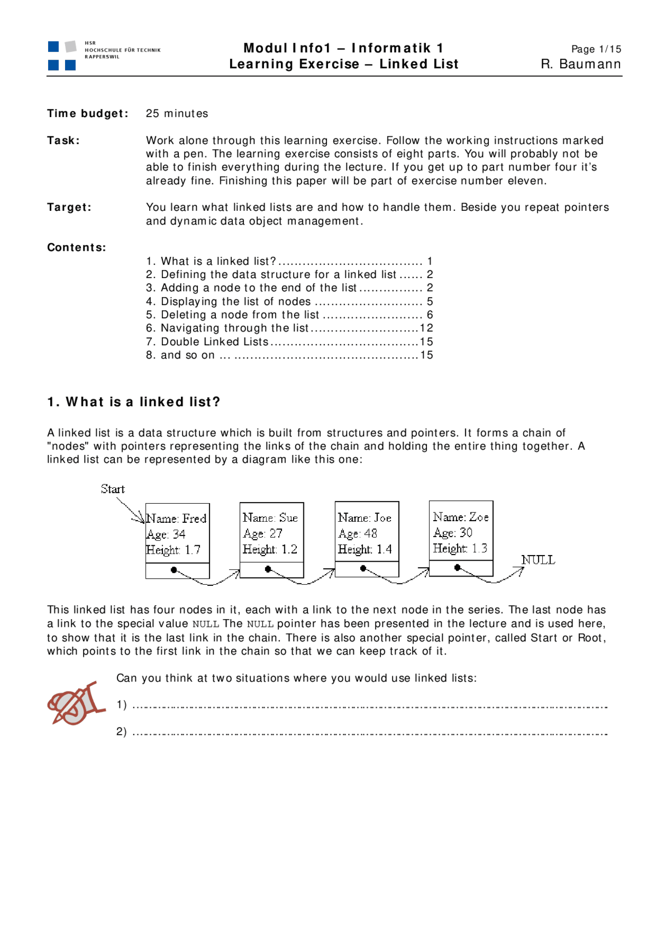 Learning Exercise - Linked List: A Comprehensive Guide to Data Structures in C++ | Exams Data ...