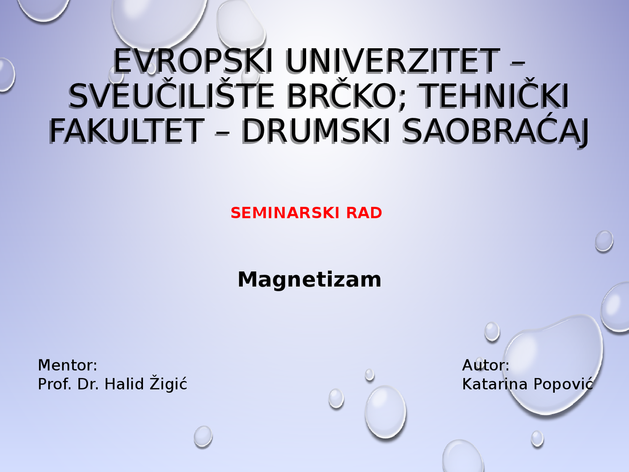 Magnetizam i vrste magnetizna, primjeri | Skripte' predlog Elektronika ...