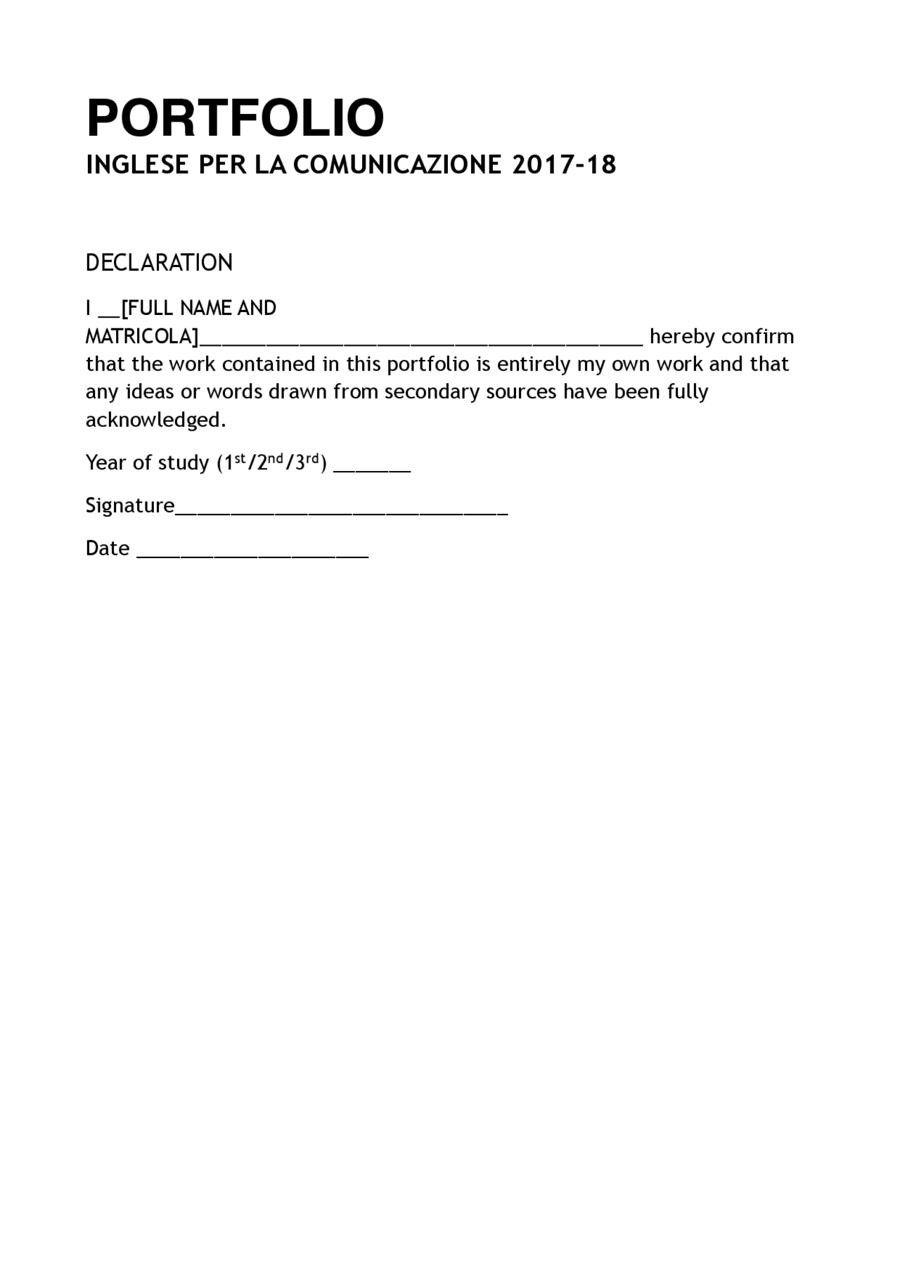 Task 1 Per Inglese Per La Comunicazione Docsity