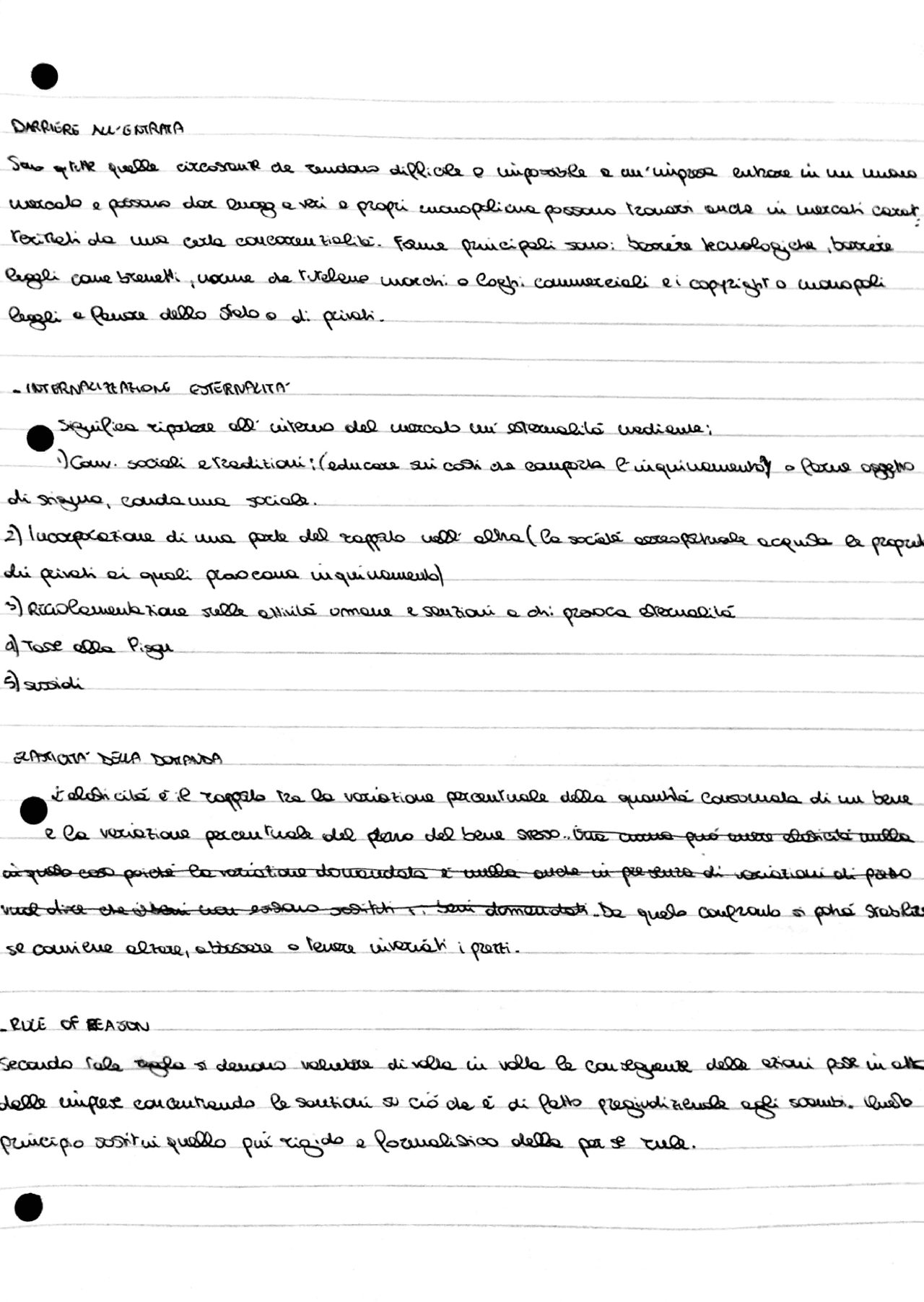 Domande Microeconomia Nuti Docsity