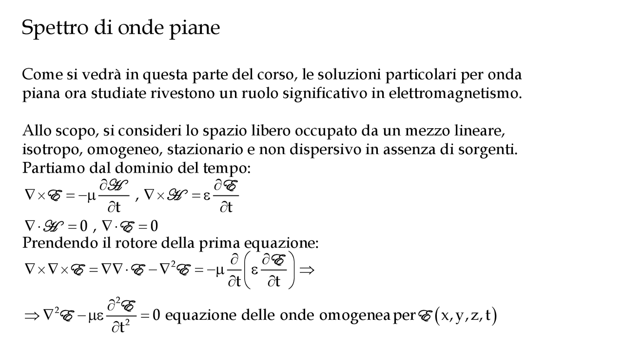 Campi Elettromagnetici I Parte 6 Docsity