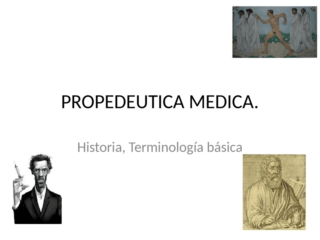Propedeutica Médica - Características y Definiciones | Diapositivas de ...