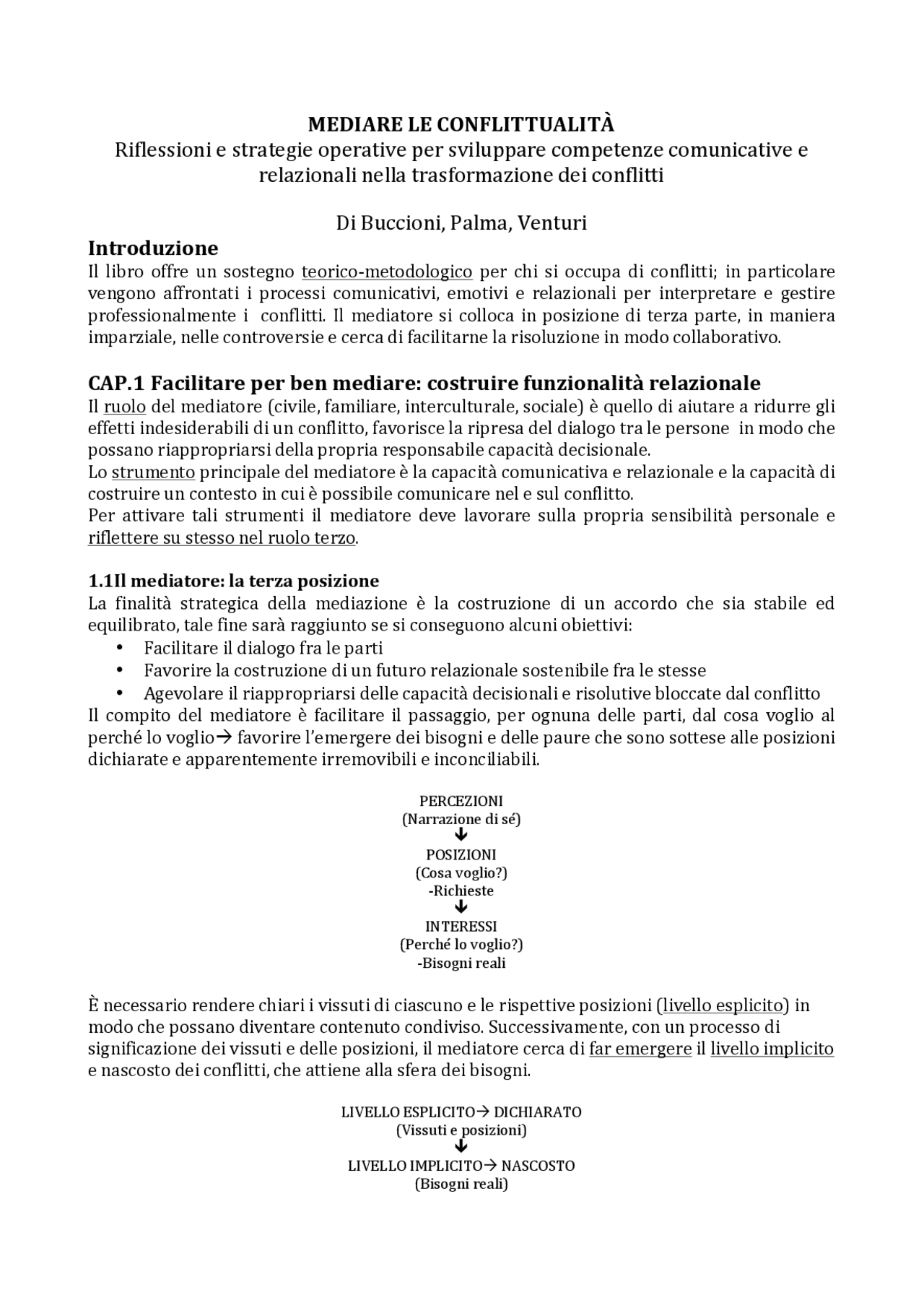 Mediare Le Conflittualità Riflessioni E Strategie Operative Per