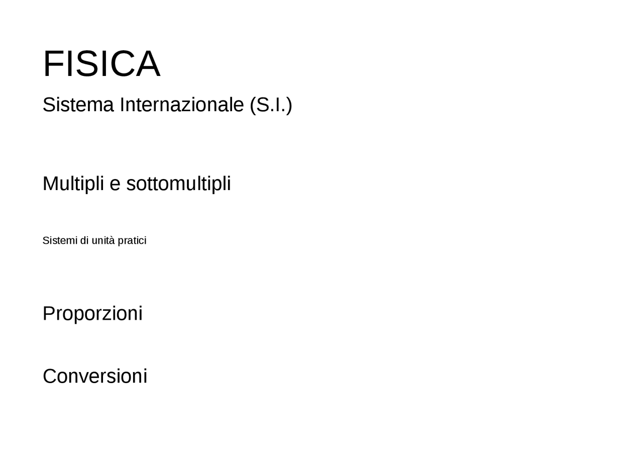 Alcuni Argomenti Di Fisica Docsity