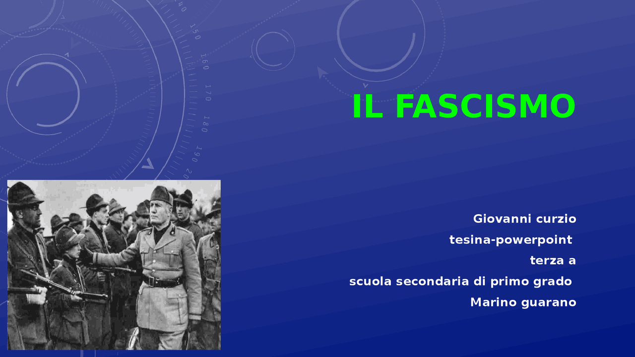 Pdf Sul Fascismo E Collegamenti Con Materie Docsity