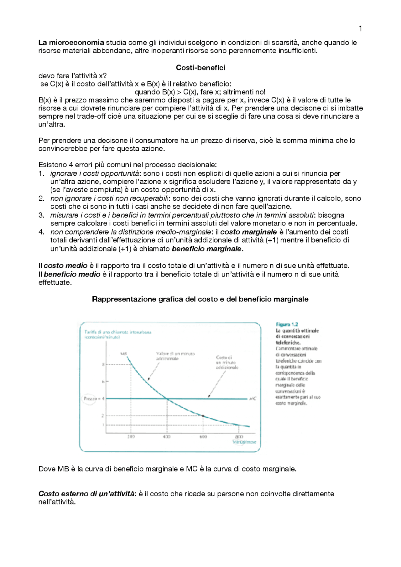 Appunti Microeconomia Docsity