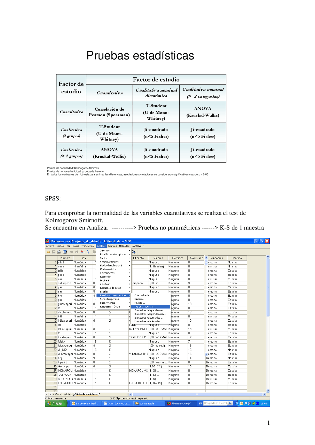 Apuntes AnÁlisis De Datos Spss Docsity