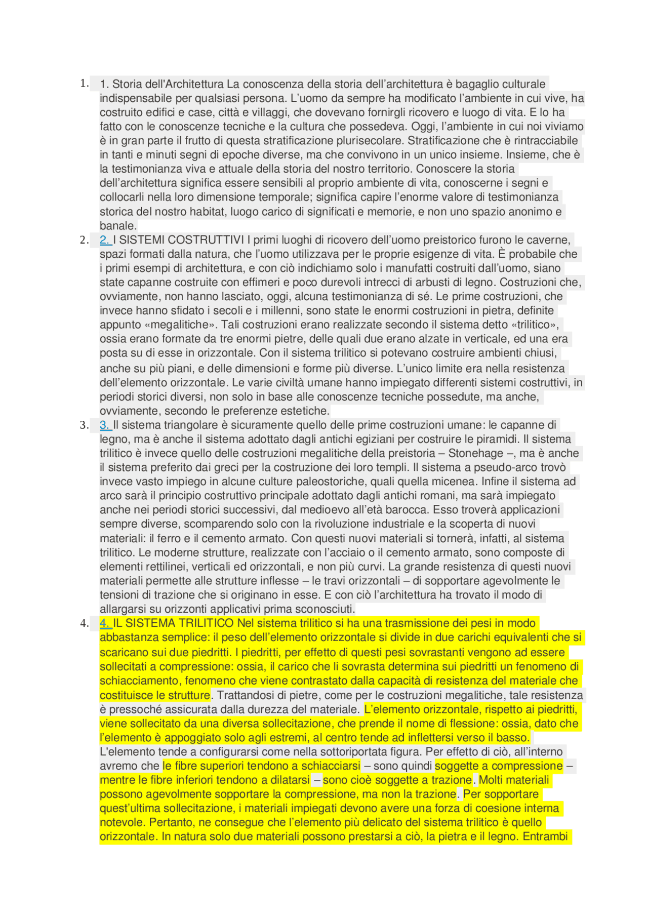I sistemi spingenti: arco e volte | Appunti di Rilievo | Docsity