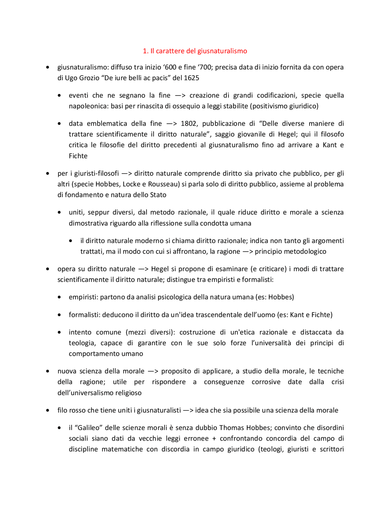 Appunti Su Norberto Bobbio Docsity