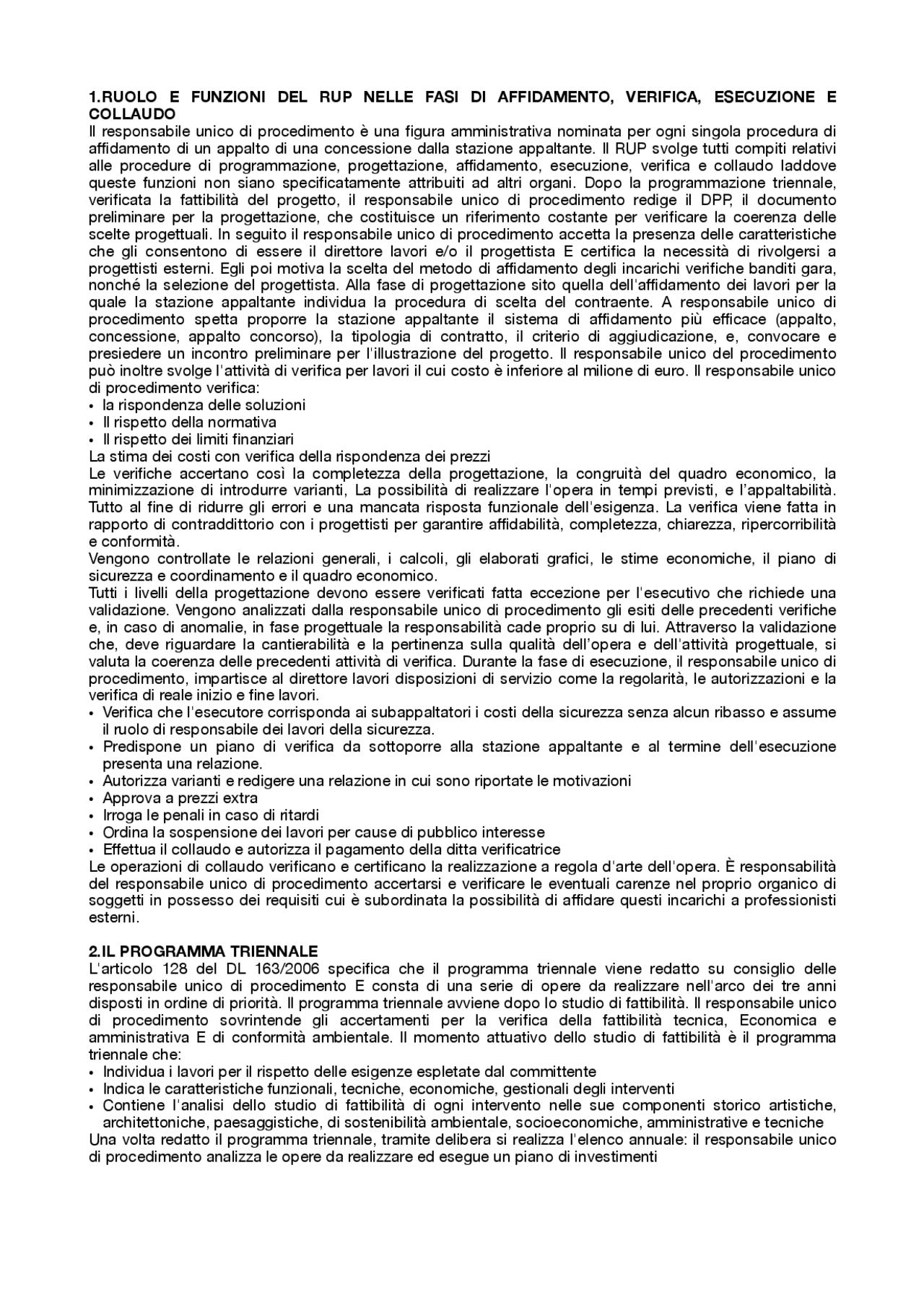 Seconda Parte Delle Risposte Domande Gestione Del Progetto Docsity