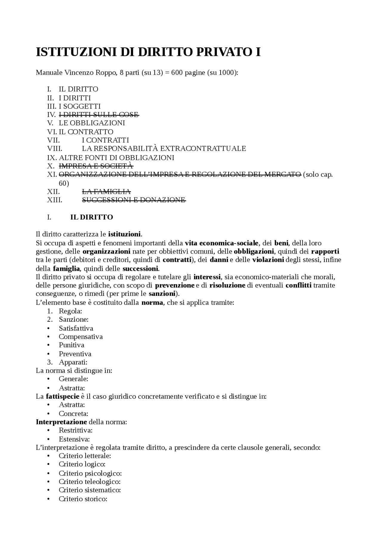 Schema diritto privato | Dispense di Diritto Privato | Docsity