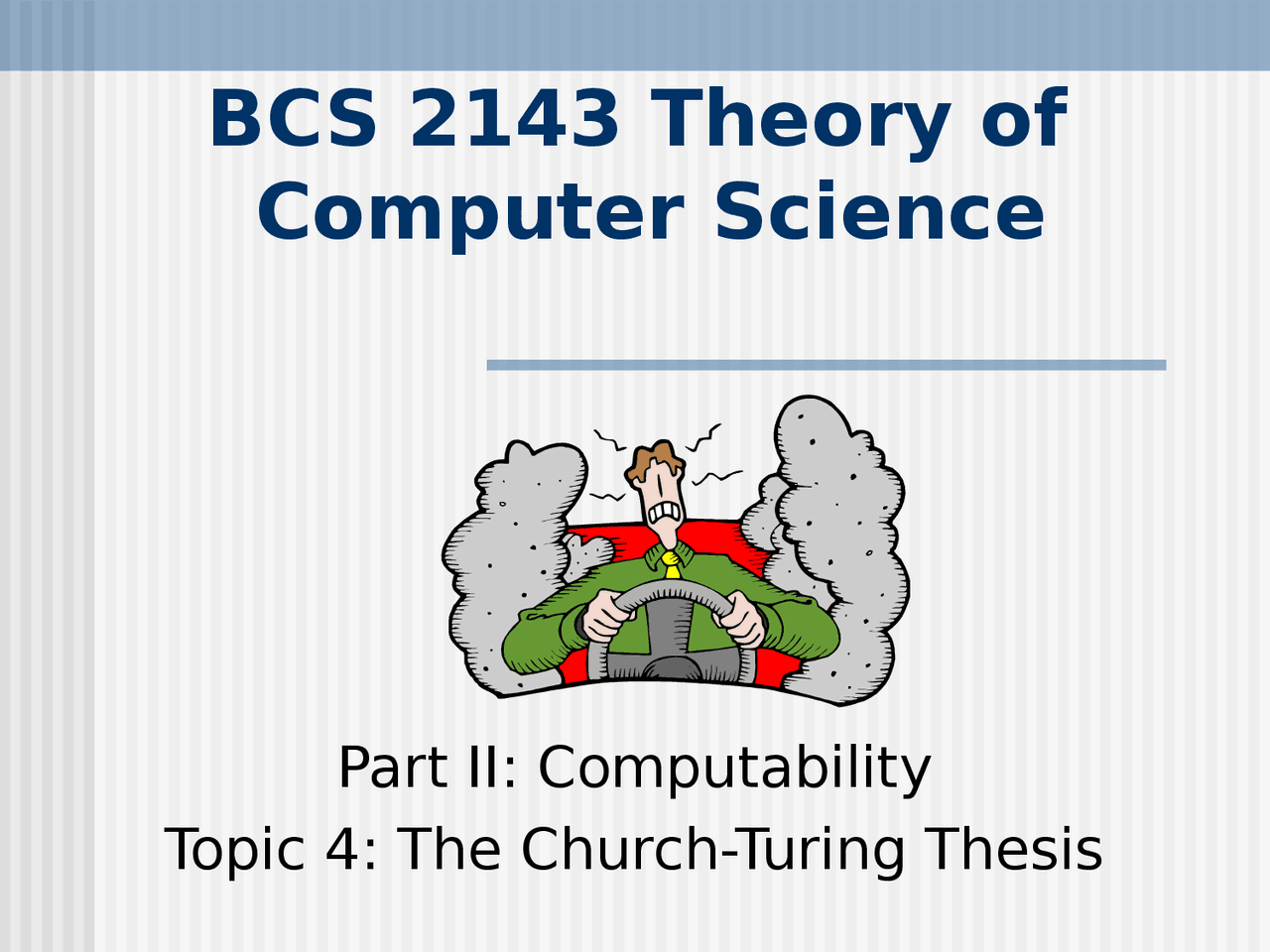 Theory Computer Science Docsity