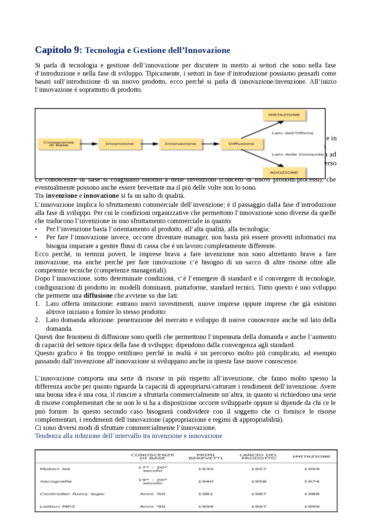 Strategia Dimpresa Cap 9 Docsity