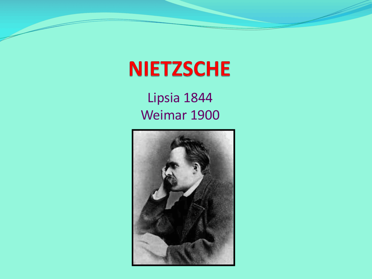 Nietzsche Powerpoint Schemi E Mappe Concettuali Di Filosofia Docsity